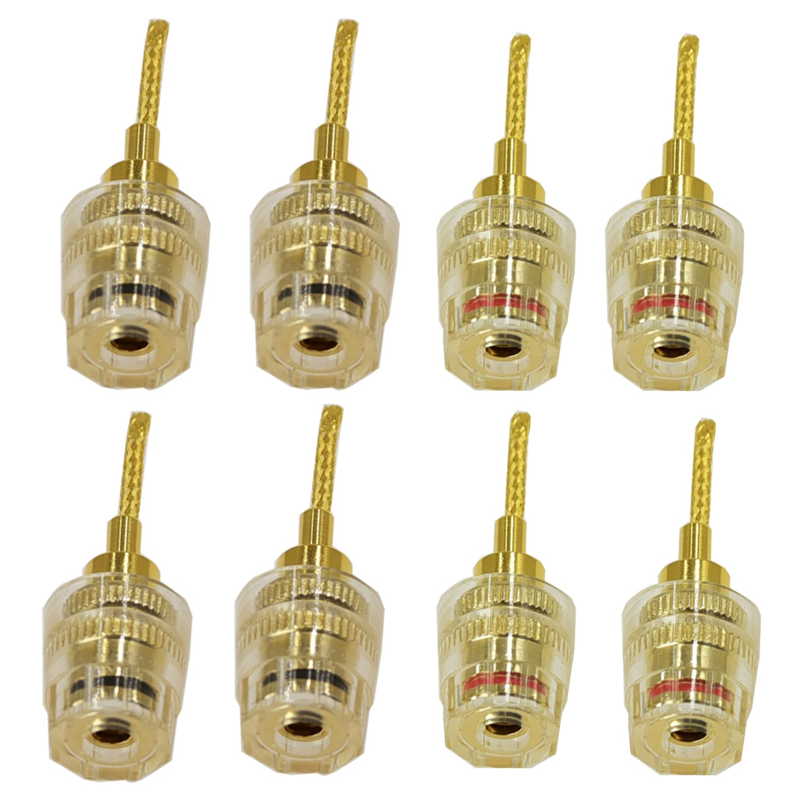 Buy Arklove 8pack Pin To Banana Female Screw Type Connector Deadbolt