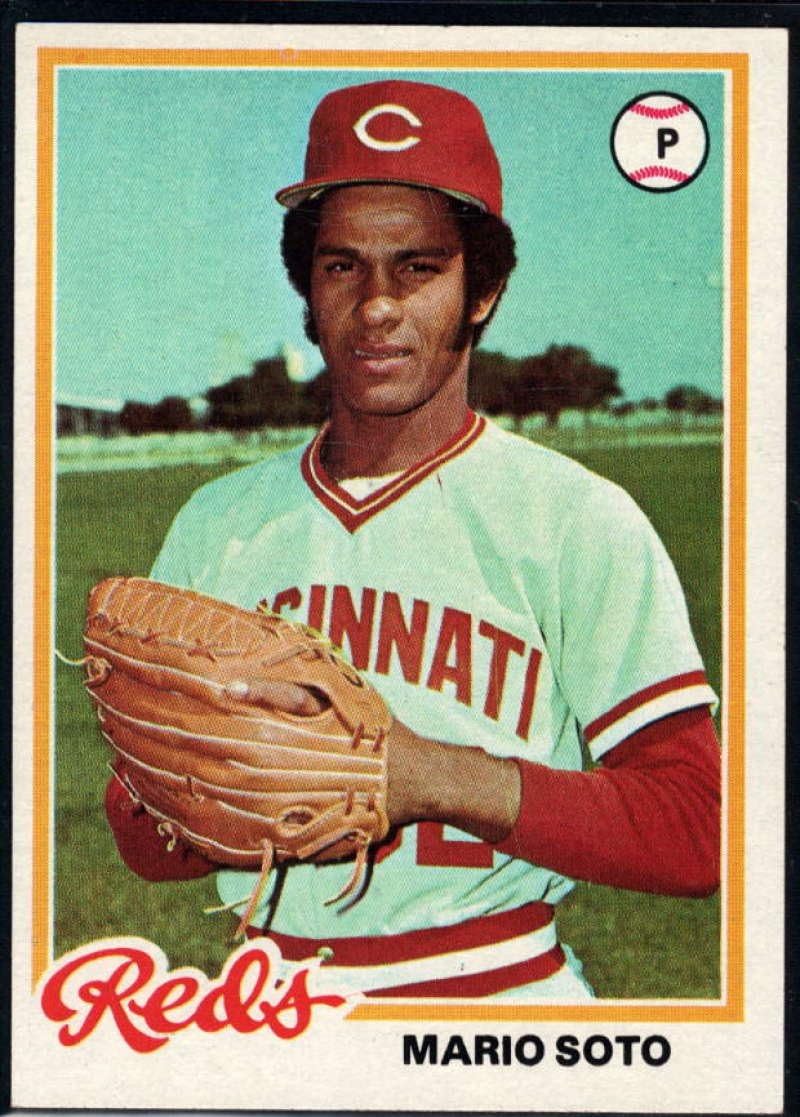 Amazon.com: Baseball MLB 1978 Topps #427 Mario Soto RC Reds ...
