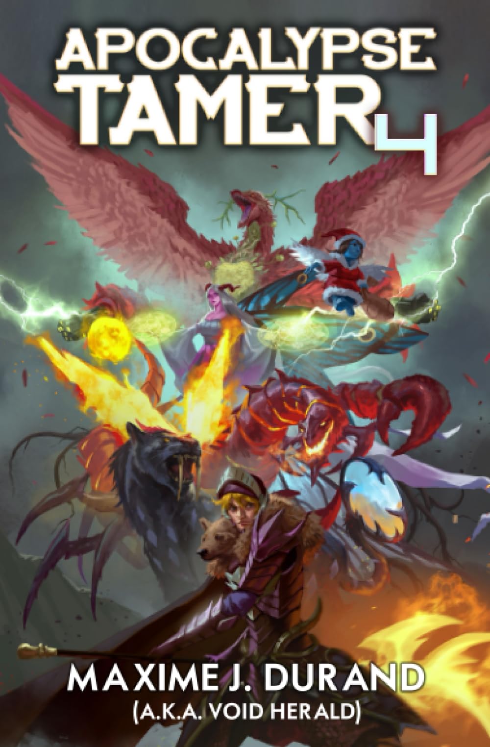Apocalypse Tamer 4: A LitRPG Adventure: Durand, Maxime J.: 9798853144583: Amazon.com: Books