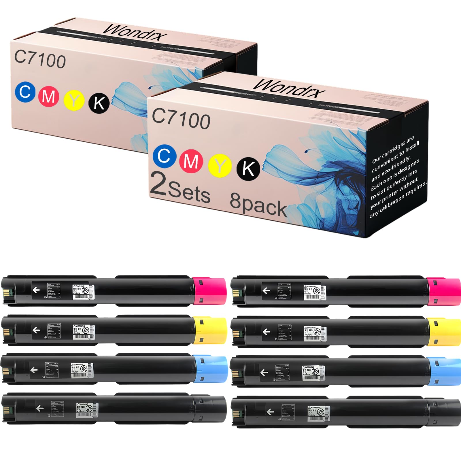 Amazon.com: C7100 Toner Cartridge for Xerox C7100, High Yield 32000 ...
