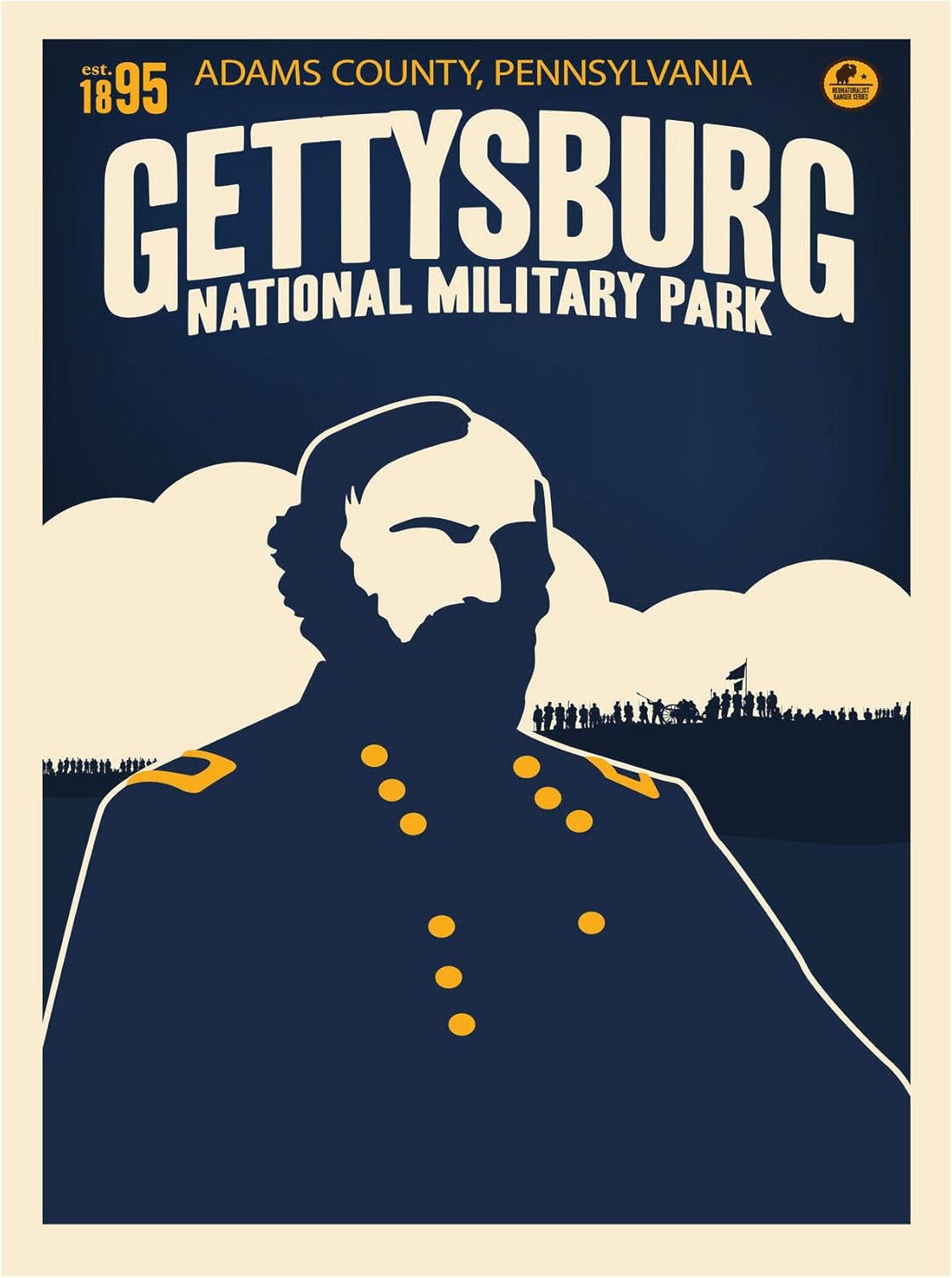 Amazon.com: Gettysburg National Military Park, Pennsylvania Giclee Art ...