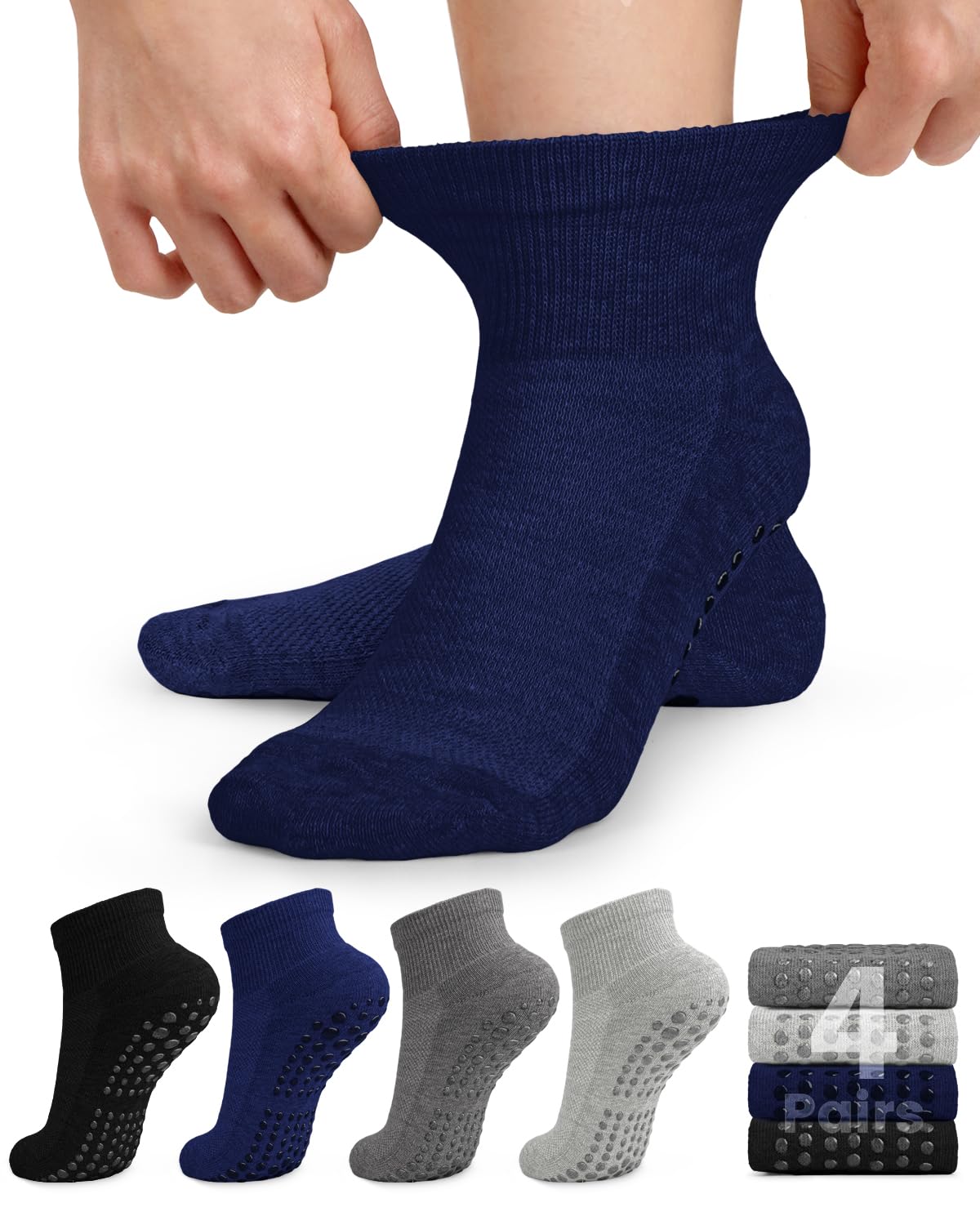 Pilates Outfits For Women Pilates Grip Socks - Chic Grip Socks For ...