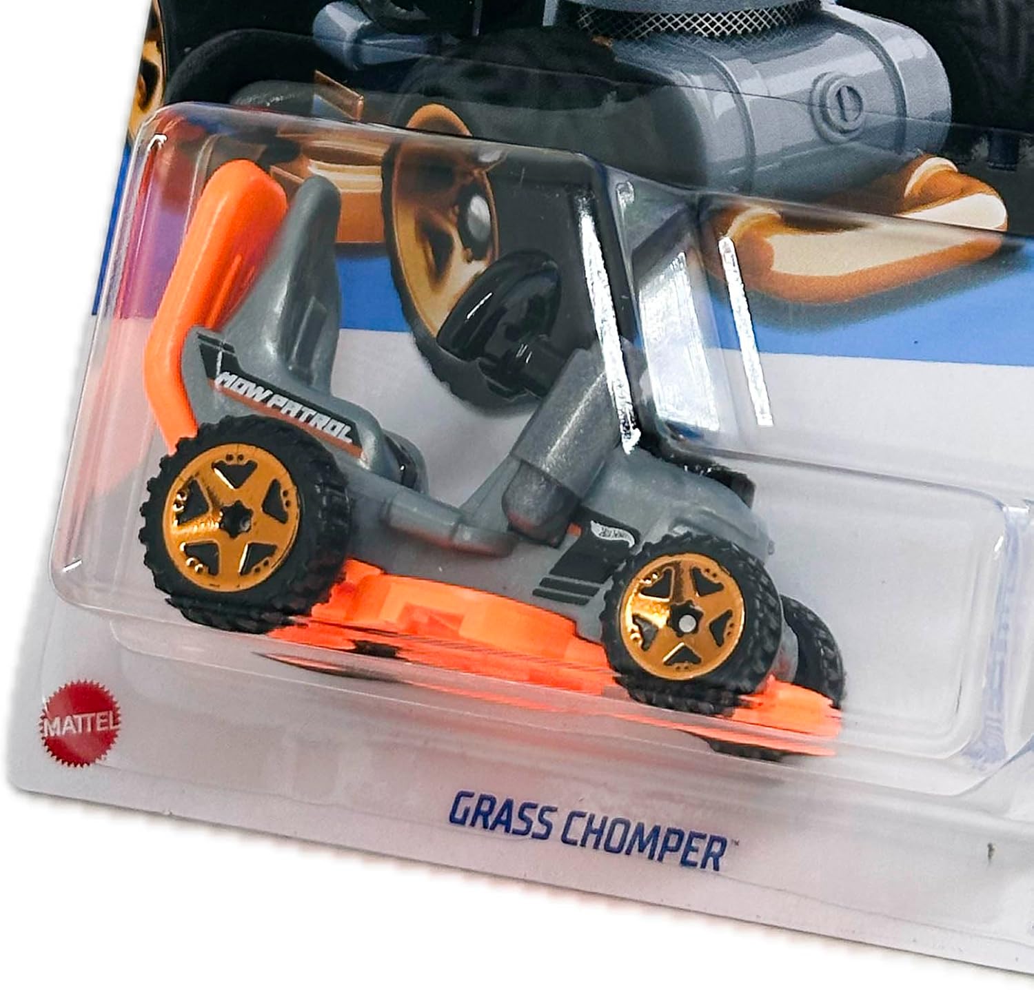 Amazon.com: HotWheels Let's Race Grass Chomper (Gray) 2024 HW Ride-Ons ...
