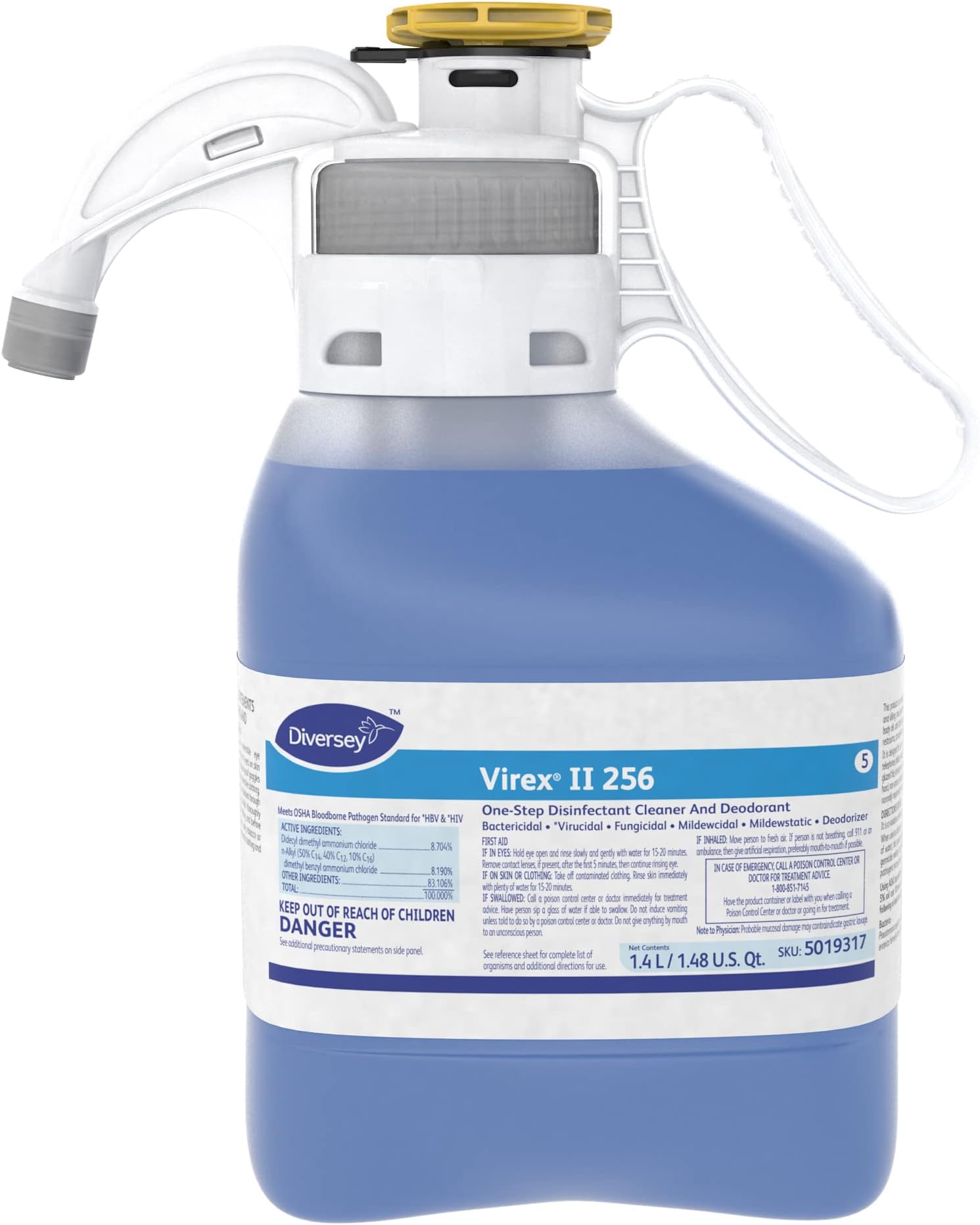 Amazon.com: VIREX Plus 101102926 One Step Disinfectant Cleaner ...