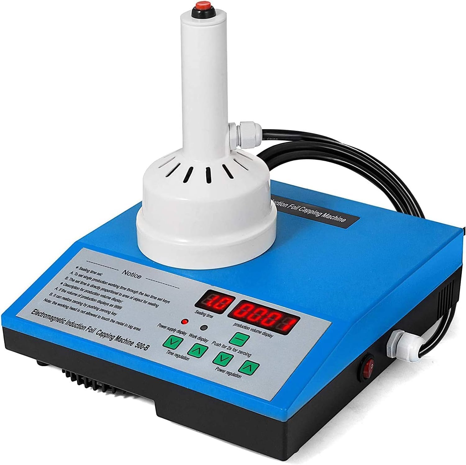 Amazon.com: Portable Induction Heat Sealer Machine Electromagnetic ...