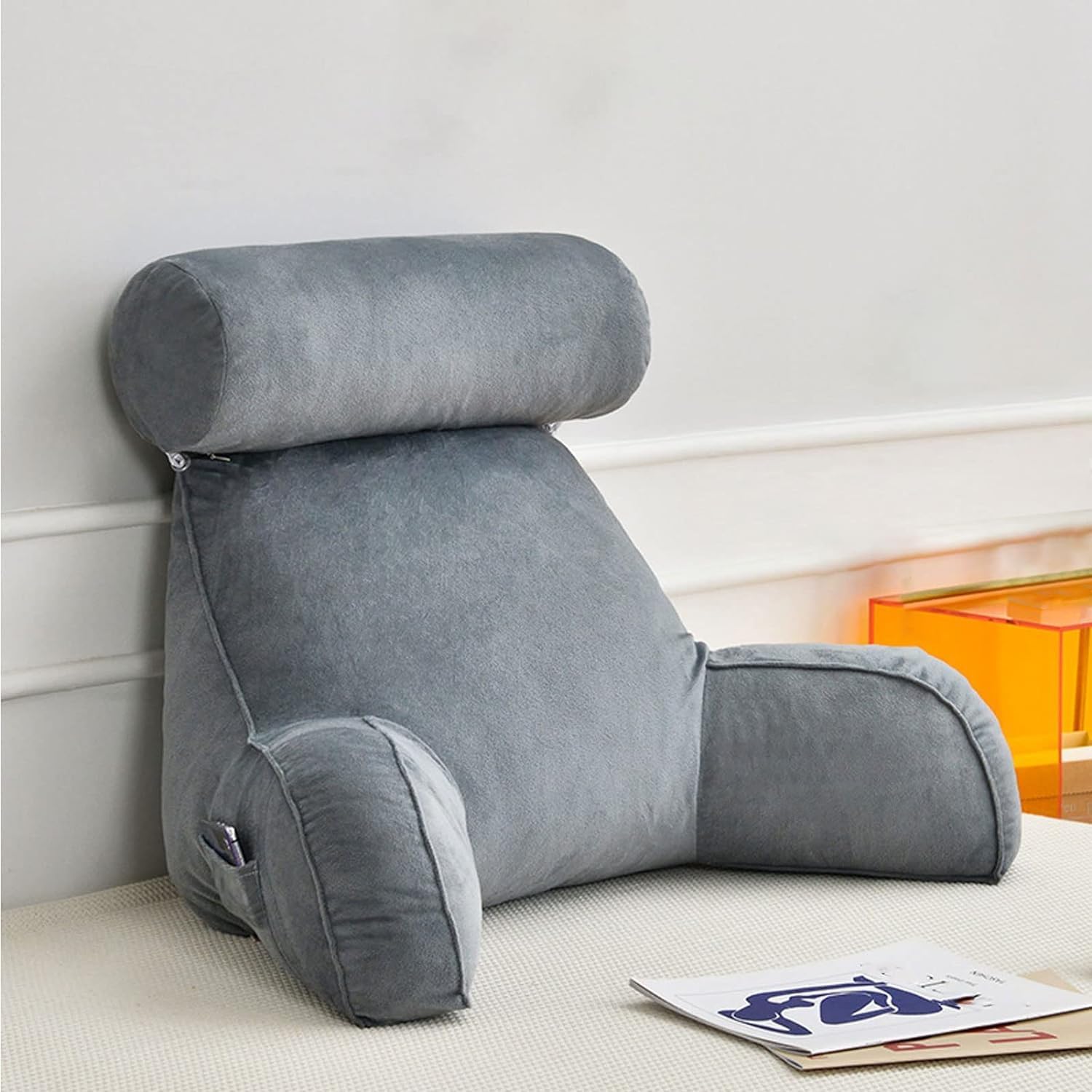 Milliard Coussin de Lecture XL et Tour de Cou Amovible avec Mousse à ...
