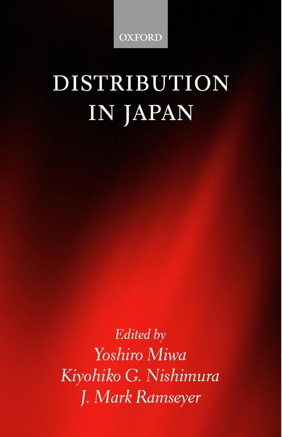 Distribution in Japan: Miwa, Yoshiro, Nishimura, Kiyohiko G., Ramseyer ...