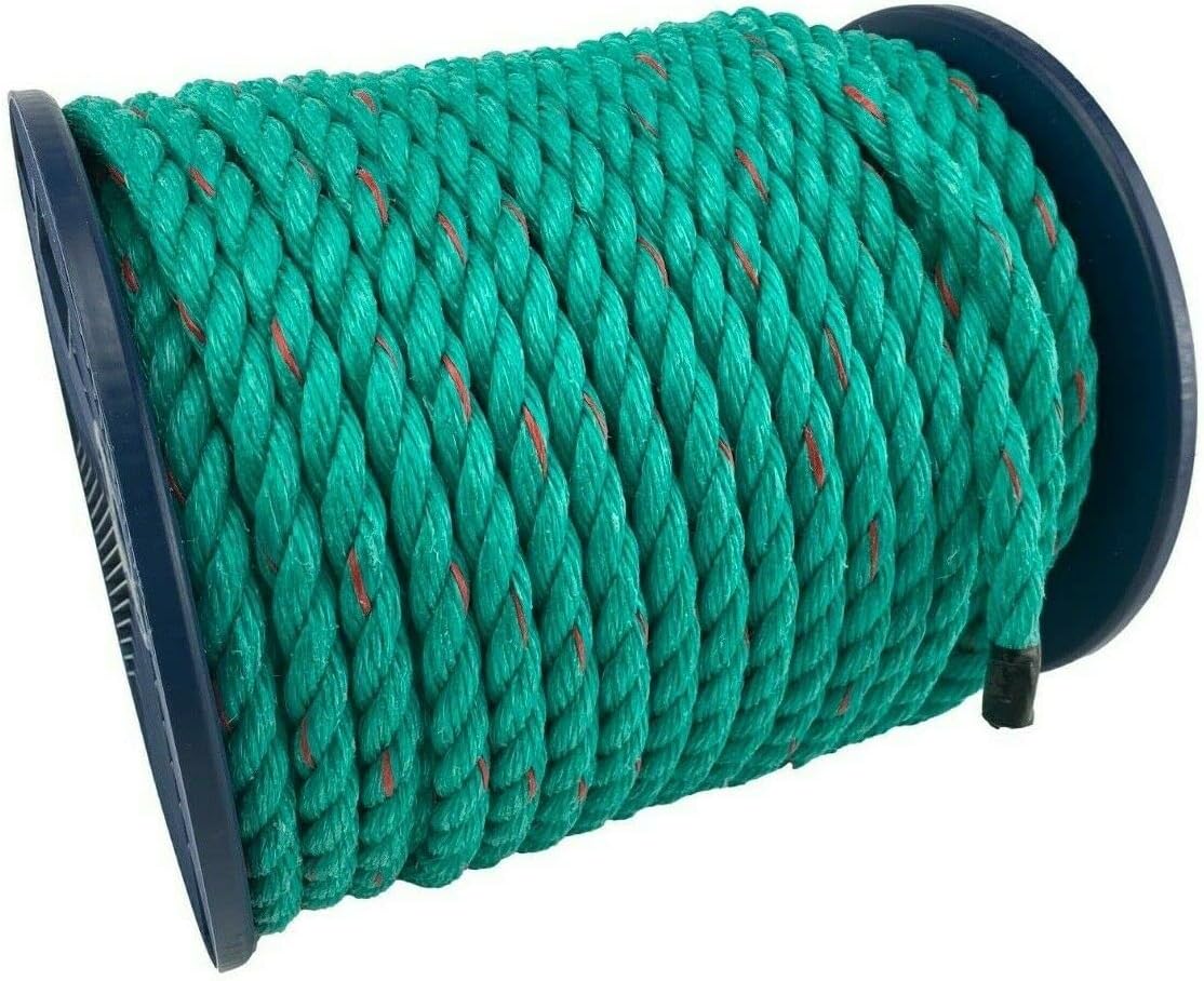RopeServices UK 18mm Polysteel Rope x 30 Metre Reel, Arborist Rigging ...