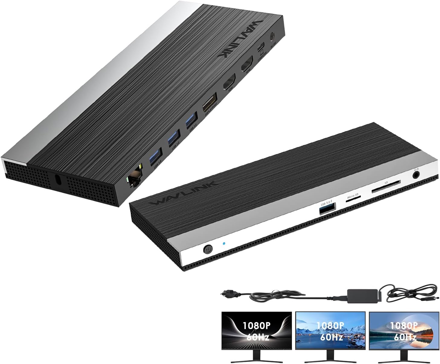 Amazon.com: Surface Pro 9 10 11 Docking Station with 4K HDMI, USB-C ...