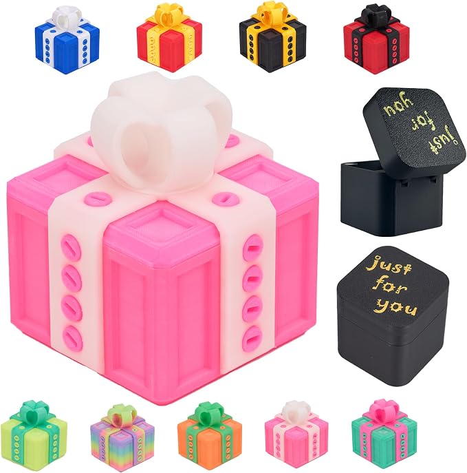 Amazon.com: Annoying Gift Box with Screws,Includes Finger Box Inside ...