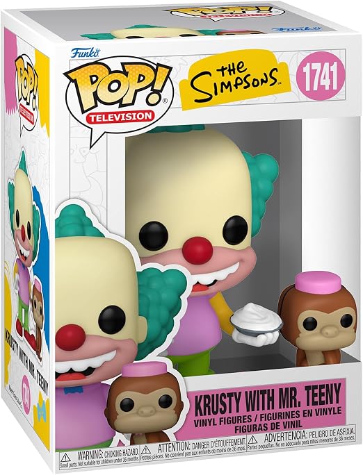 Funko Pop! & Buddy: The Simpsons - Krusty the Clown & Tenny ...