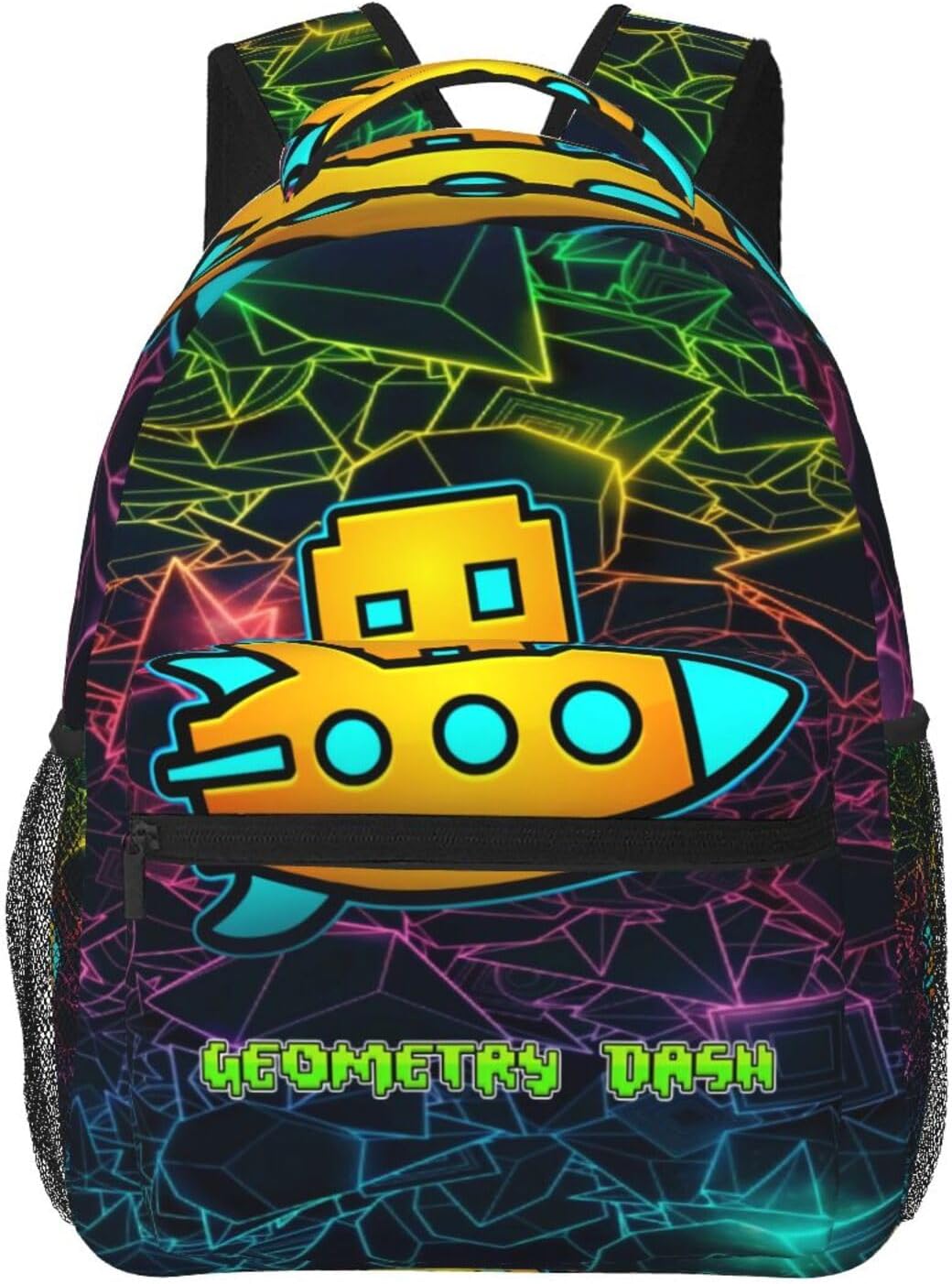 Amazon.com: NALCKA Geometry Anime Dash Backpack Laptop Daypack Leisure ...