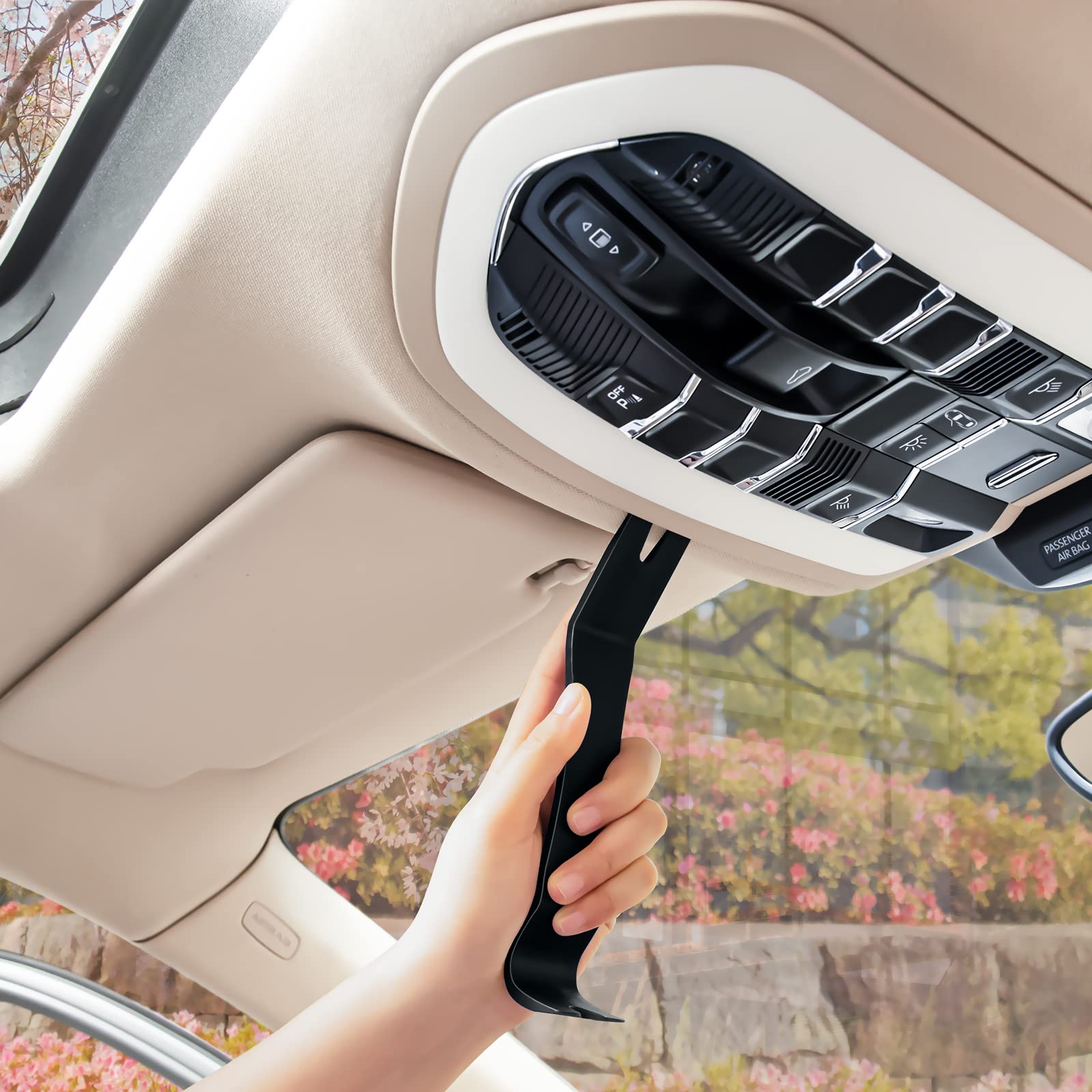 Snapklik.com : 5 Pcs Car Trim Removal Tool Kit Upholstery Tools, Auto ...