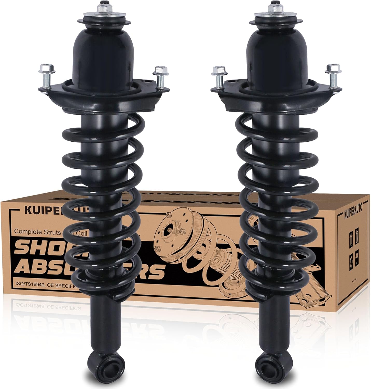 Amazon.com: KUIPERAUTO Pair Rear Strut Assembly Compatible with 2014 ...
