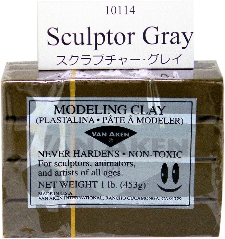 Amazon.com: Claytoon Modeling Clay – Neutral Tones 1 lb Set – for Adult ...