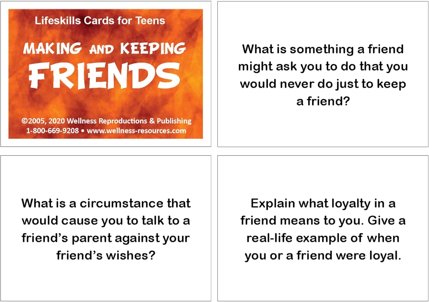 Amazon.com: Childswork / Childsplay Making and Keeping Friends Cards ...