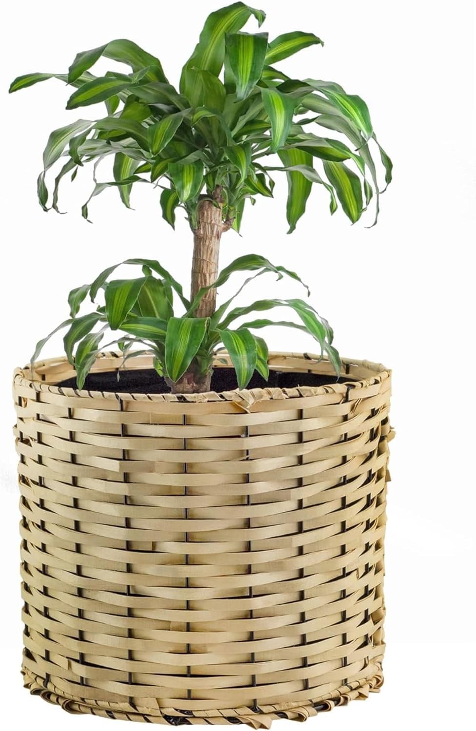 Amazon.com : Esterno Grow Bag Basket Set, Decorative Round Basket with ...