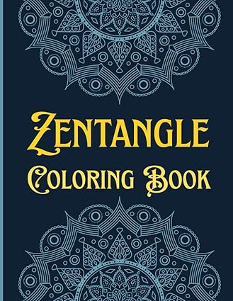 Amazon.com: Mindfulness Zentangle Coloring Book: 60 Beautiful Patterns ...