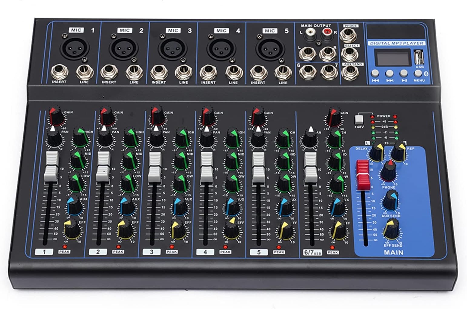 Behringer XENYX 1202FX 12 INPUT 2 BUS MIC LINE MIXER : Amazon.co.uk ...