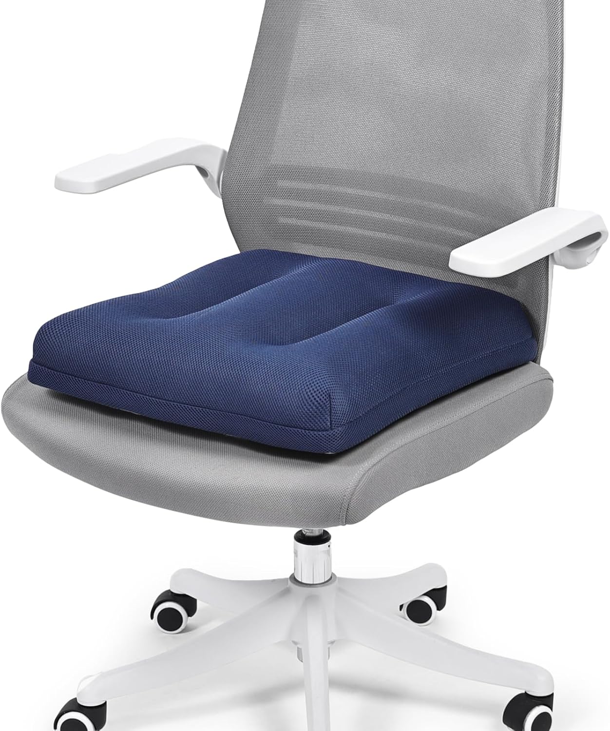 Amazon.com: baibu Dual-Layer Patent Design Office Chair Cushion Chair ...