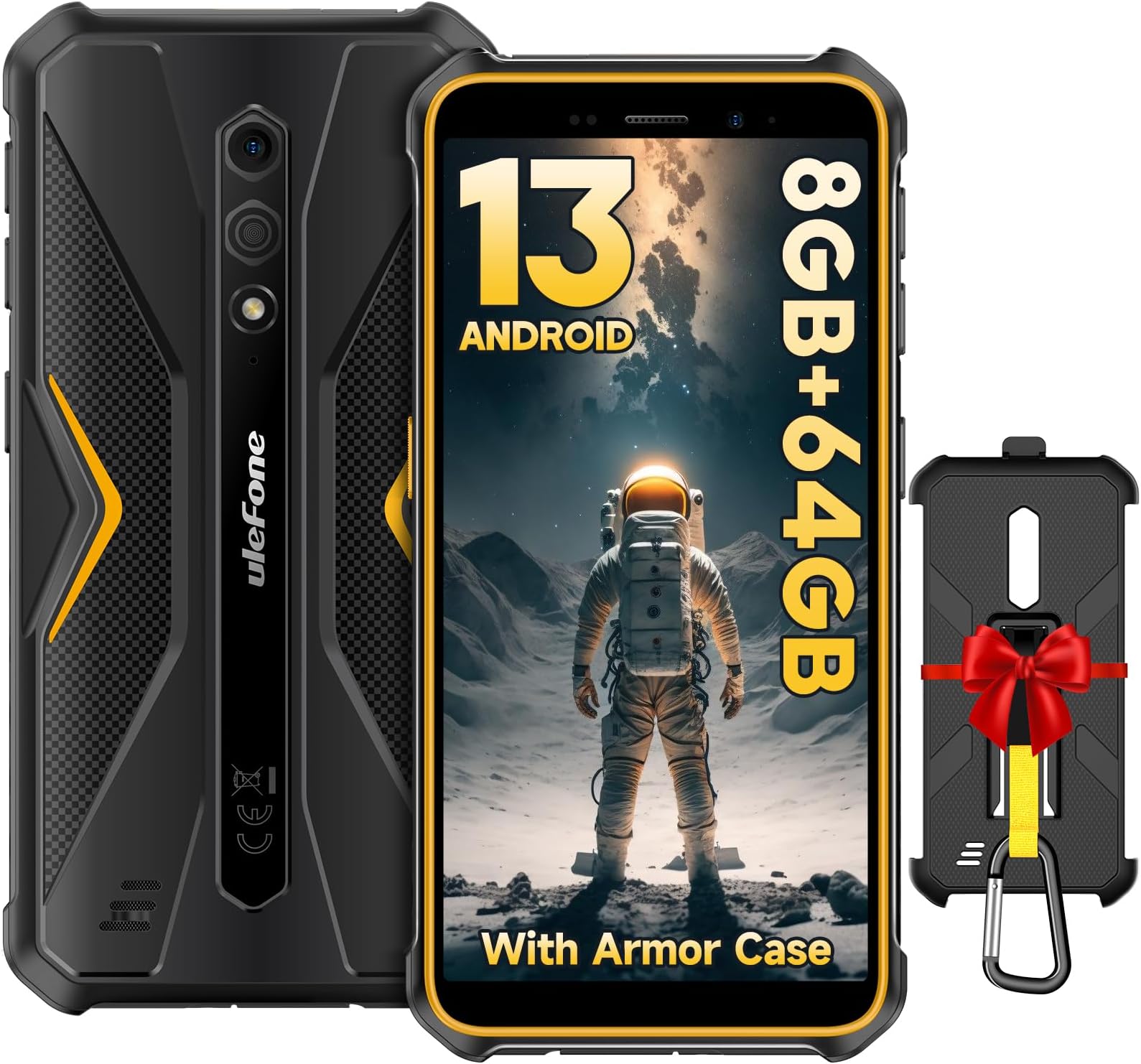 CAT PHONES S41 Rugged Dual-SIM Smartphone (5 Zoll FHD-Display, 32 GB interner Speicher , Android ...