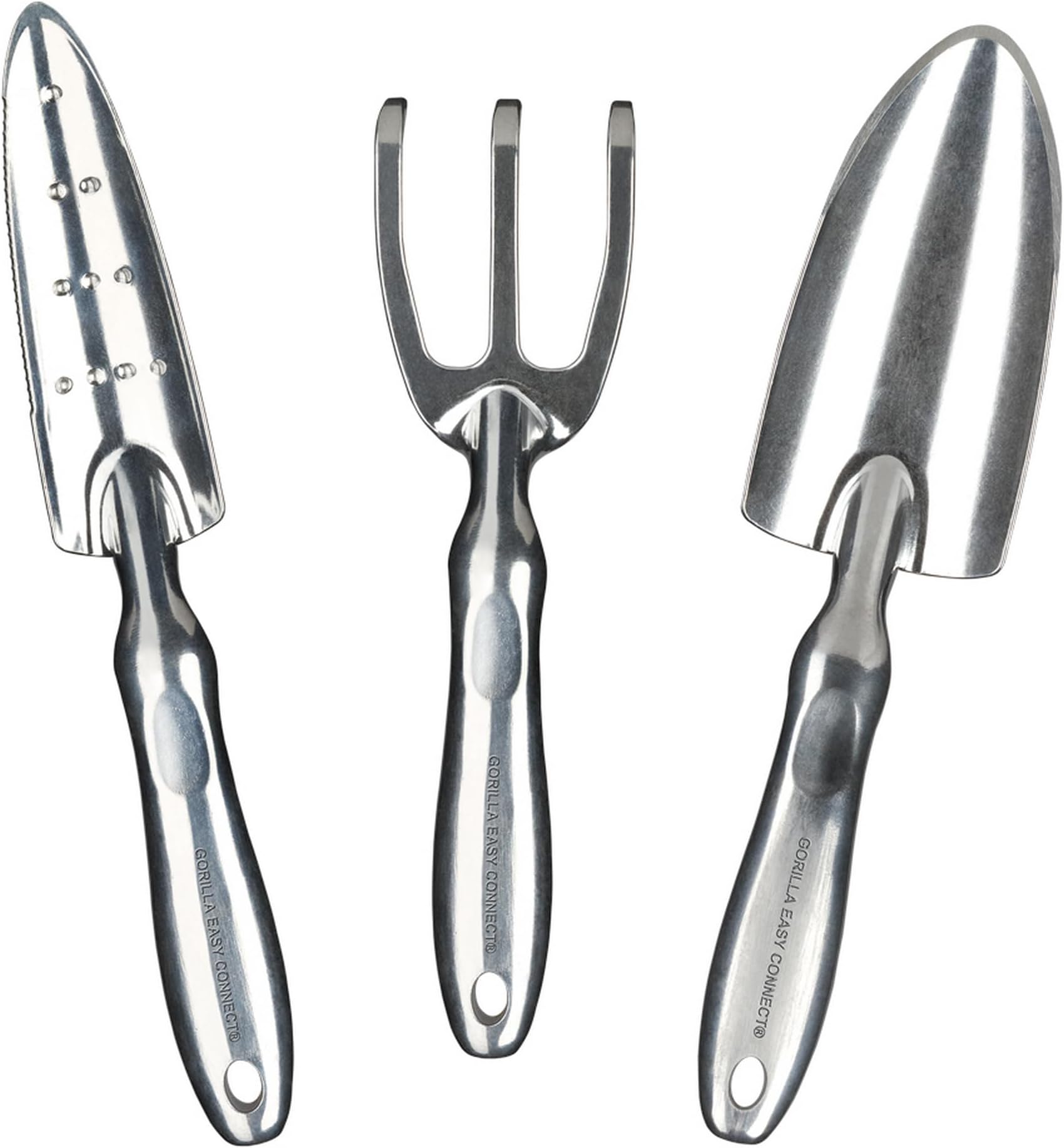 Amazon.com : KEMAIER Heavy Duty Stainless Steel Garden Tool Set ...