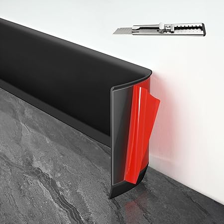 Amazon.com: FCSOTSPS Flexible Baseboard Molding Trim,4 Inch x 40 Feet ...