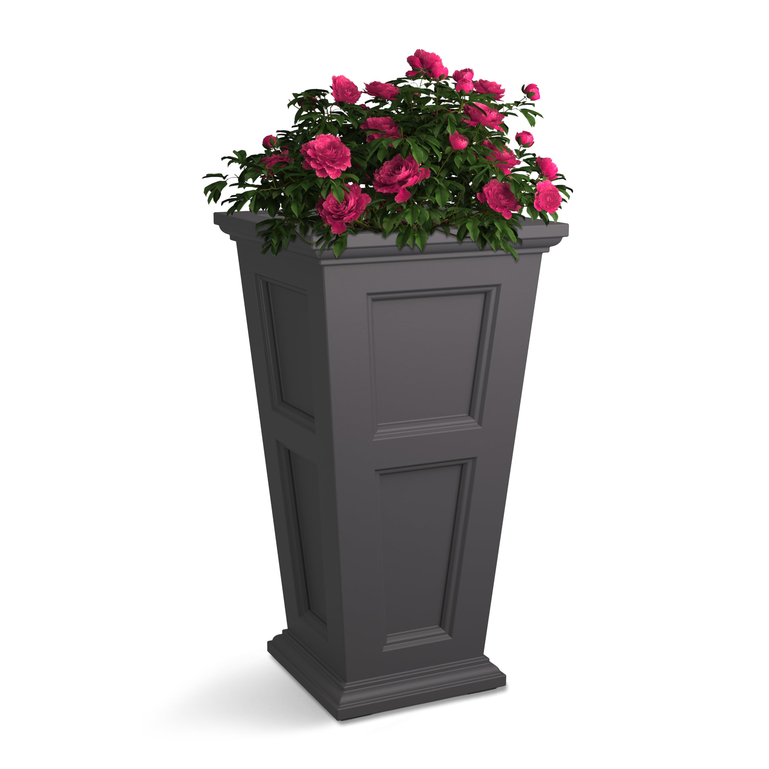 Amazon.com : Mayne Fairfield 34in Tall Planter - Graphite Grey ...