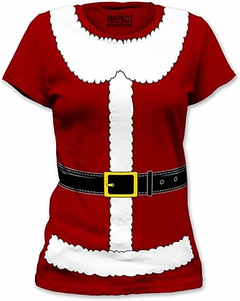 Amazon.com: Mrs. Santa Claus Suit Junior's Costume T Shirt - XX-Large ...