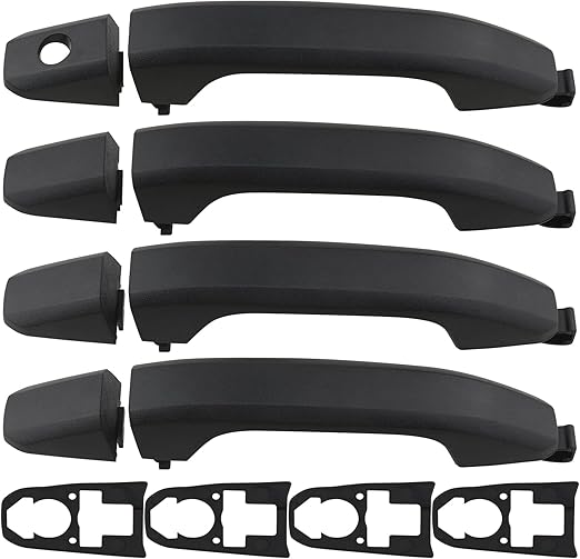 Amazon.com: APPERFiT Door Handles w/Gaskets Set - Exterior (Textured ...