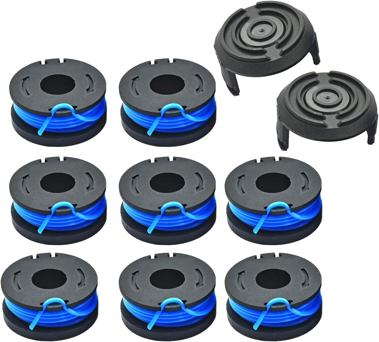 Amazon.com: Lyshujli 8Pcs 0.065" 10Ft String Trimmer Replacement Spool ...
