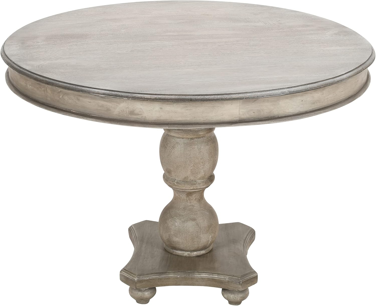 Amazon.com - The Urban Port 42 Inch Handcrafted Mango Wood Dining Table ...