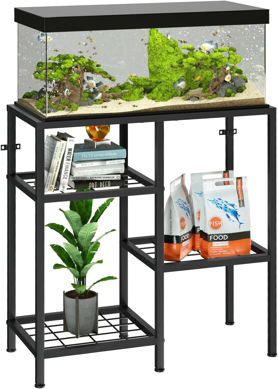 Amazon.com: Stuffygreenus Fish Tank Stand for up to 29 Gallon Aquarium ...