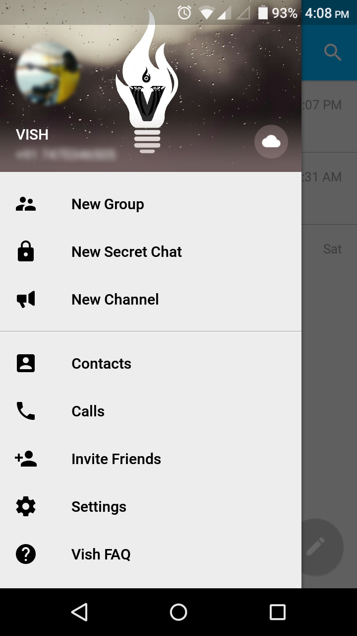 Aplicación VISH en Amazon Appstore