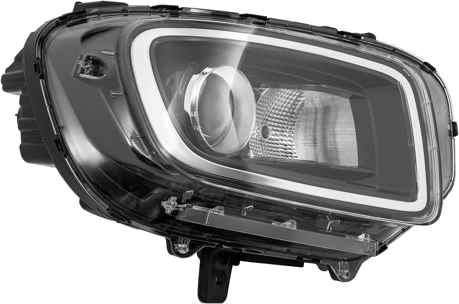 Amazon.com: SHATUOA 鹵素頭燈組件,適用於 Hyundai Venue 2020-2023 年,左側駕駛員和右側乘客側前頭燈 ...