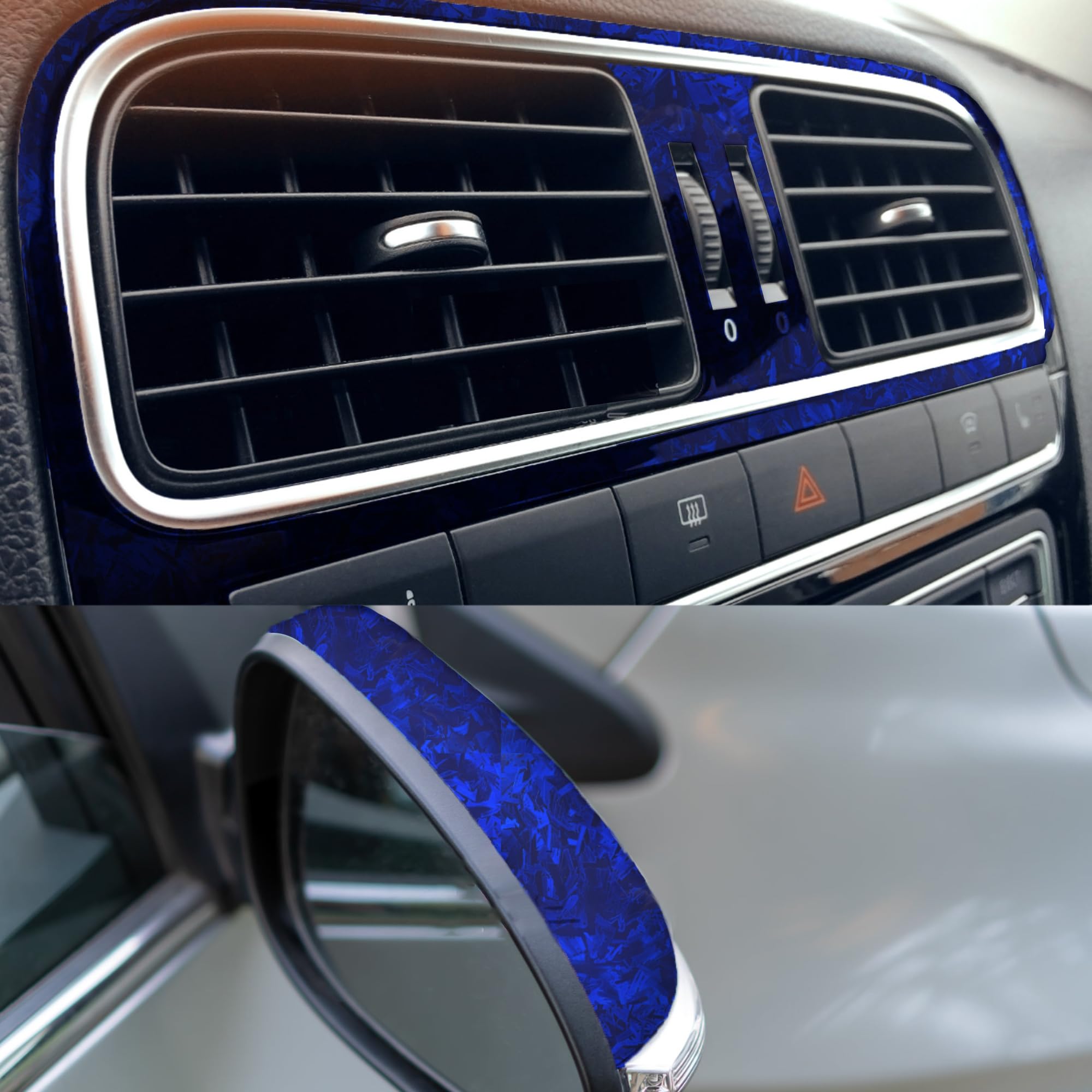 Snapklik.com : Lypumso Eletroplated Forged Carbon Fiber Vinyl Wrap ...