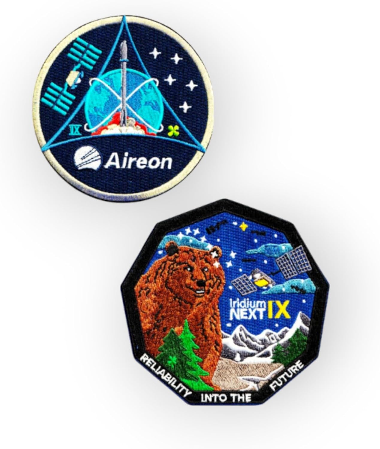Amazon.com: Authentic Aireon Flight 9-Iridium Next-9-Spacex Falcon-9 ...