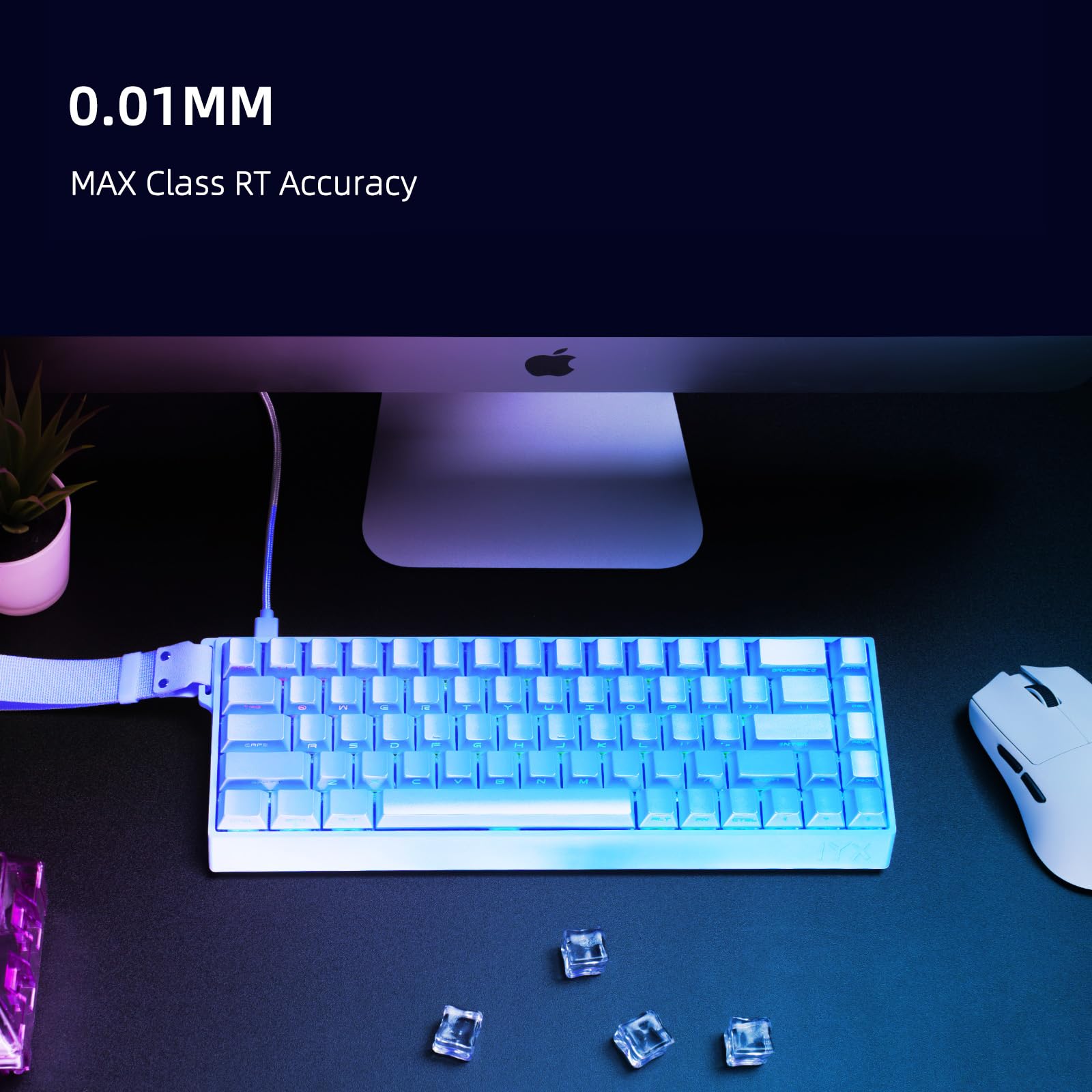 Snapklik.com : MU68 Ultra Rapid Trigger Magnetic Switch Keyboard, Zero ...