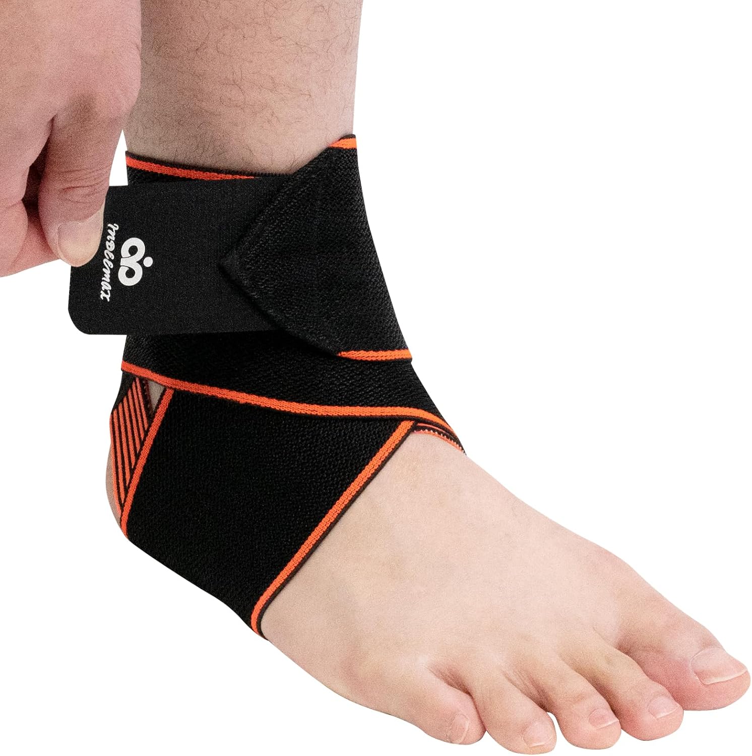 INDEEMAX Ankle Support Brace, Adjustable Ankle Wraps for Man and Women ...