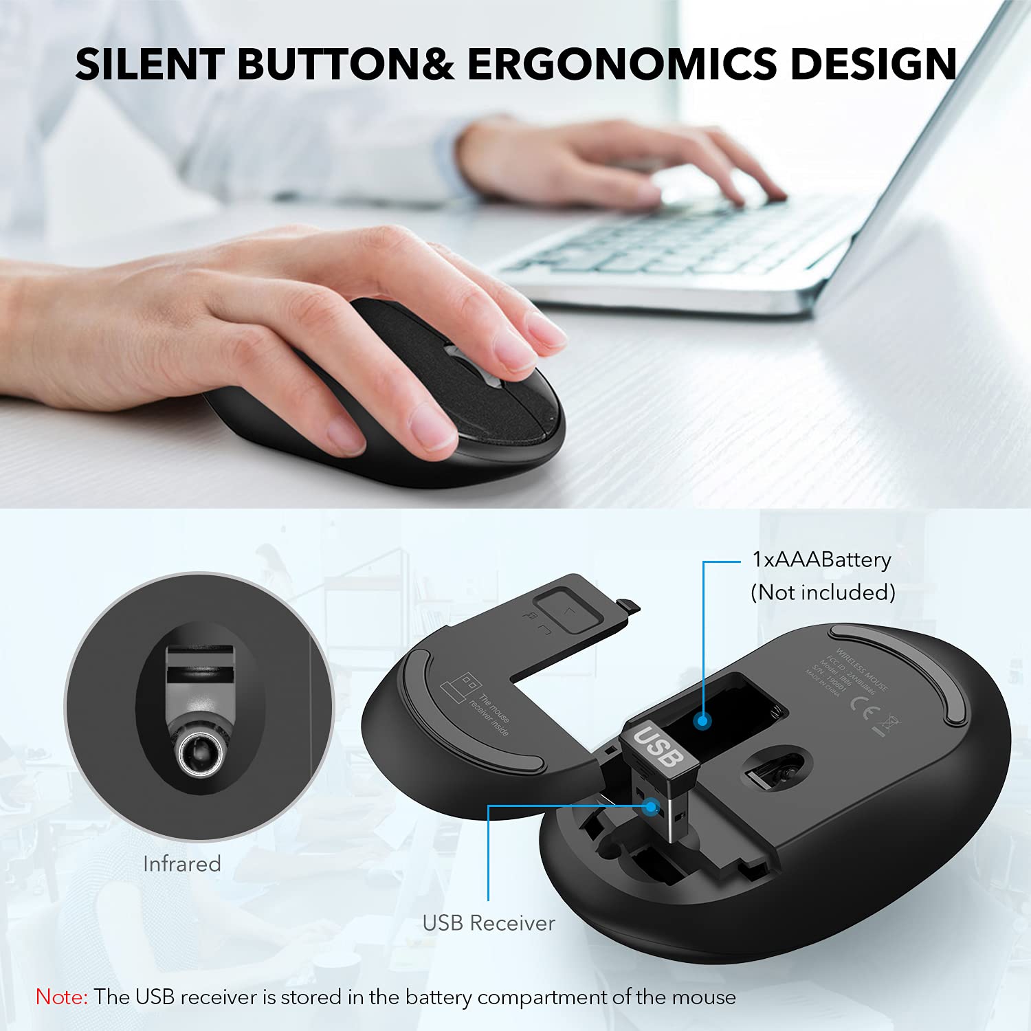 Teclado y mouse inalámbricos,...B07XDWCLYF | Encarguelo.com