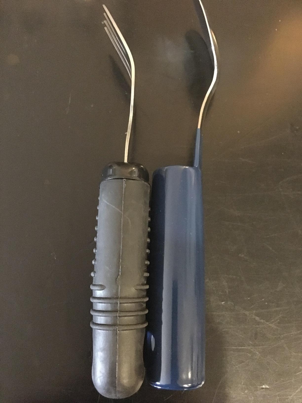 Amazon.com: Sammons Preston Sure Grip Teaspoon, Stainless Steel Spoon ...