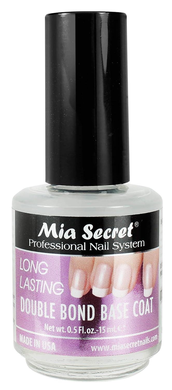 Amazon.com : Mia Secret Professional Double Bond Base Coat : Beauty ...