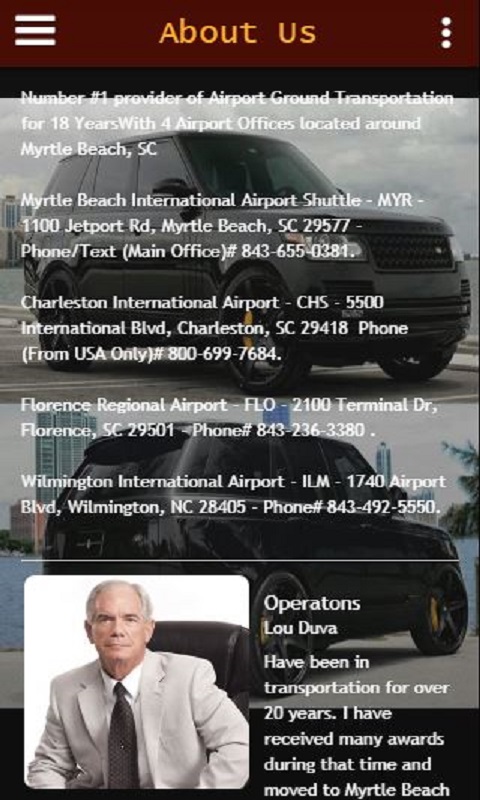 myrtle beach airport shuttle:Amazon.com:Appstore for Android