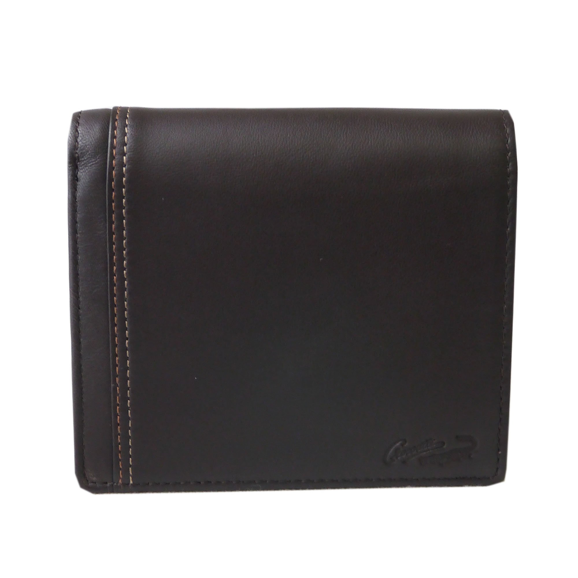 Crocodile(クロコダイル)ベルベ2 ベラ付き折財布(パスケース付き