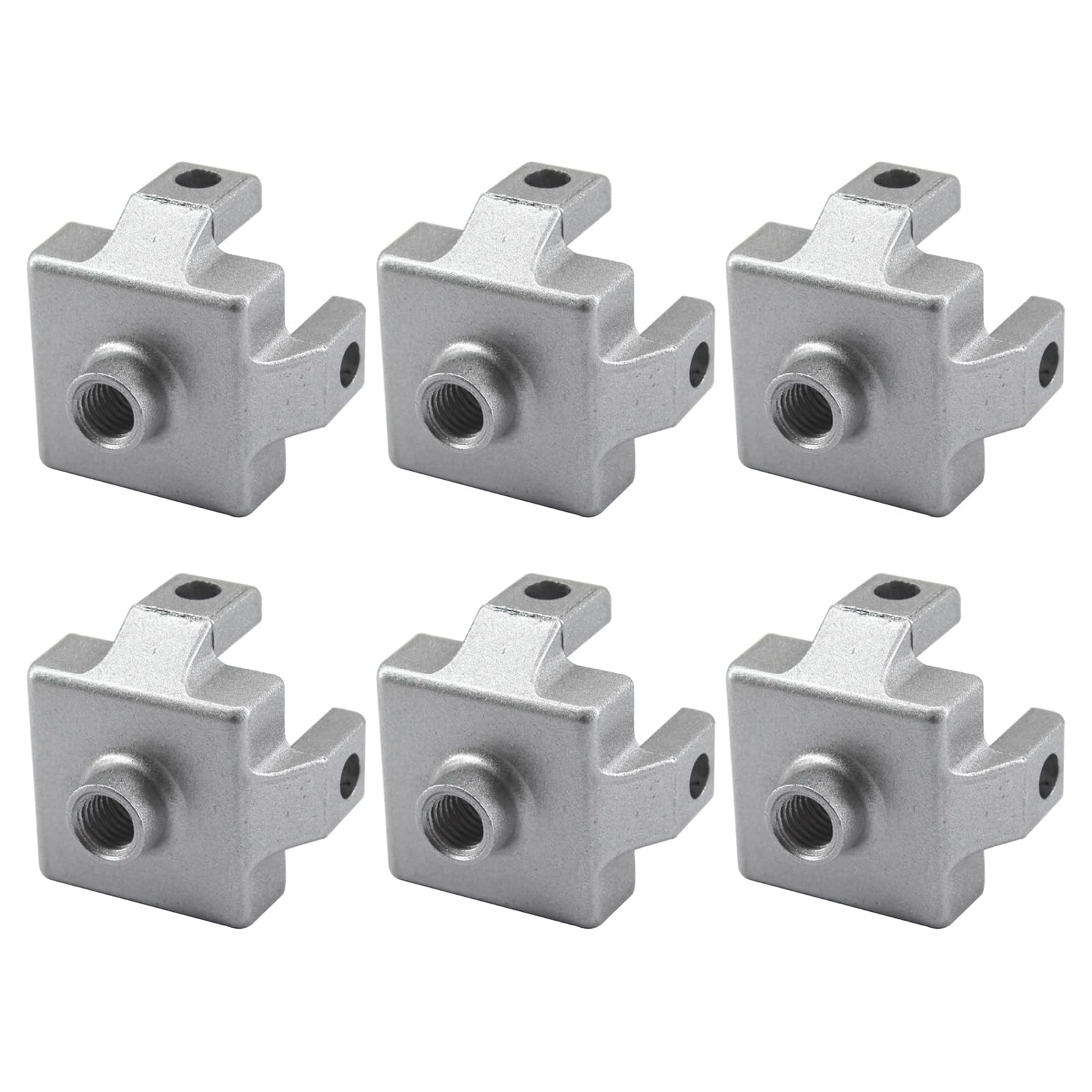 Amazon.com: (6 Pieces) 3030 M10 Foot End Connector Floor Mount Base ...