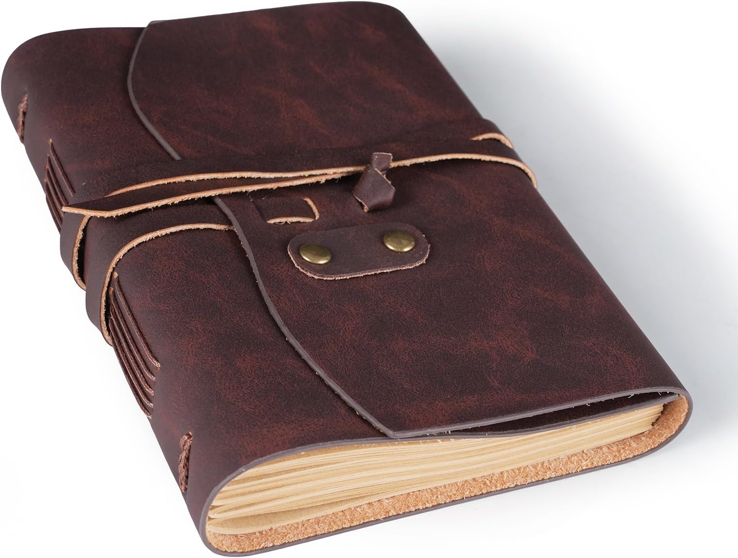 Amazon.com : Leather Journal for Men for Writing 8x6 Inches 240 Pages ...
