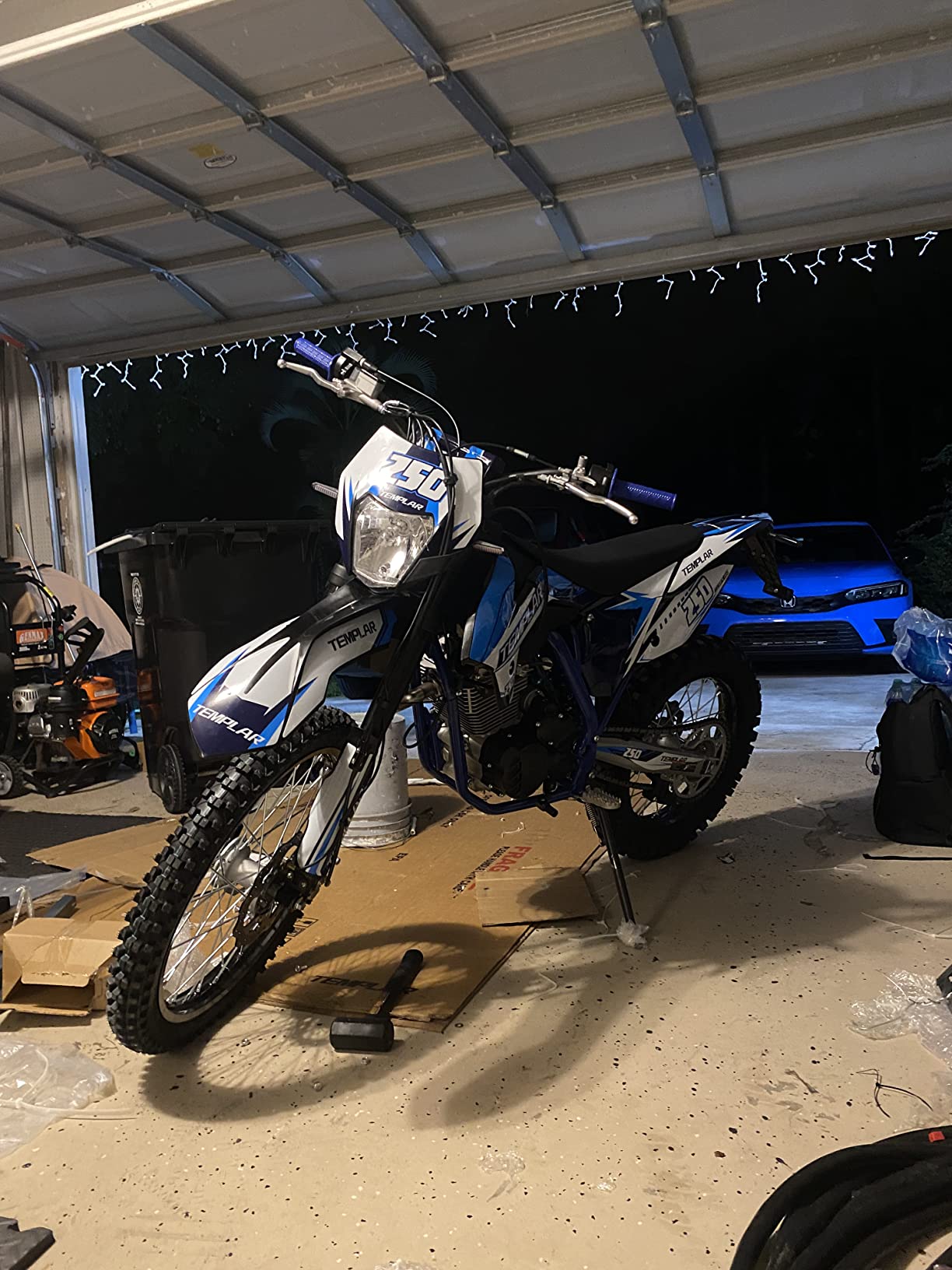 $64/mo - Finance X-PRO Templar 250cc Dirt Bike with All Lights and 5 ...