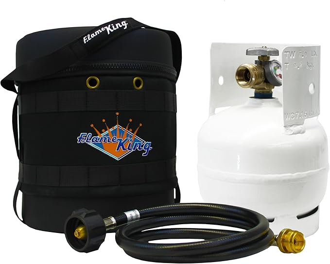 Amazon.com: Flame King Gas Hauler Kit - Insulated Protective Carry Case ...