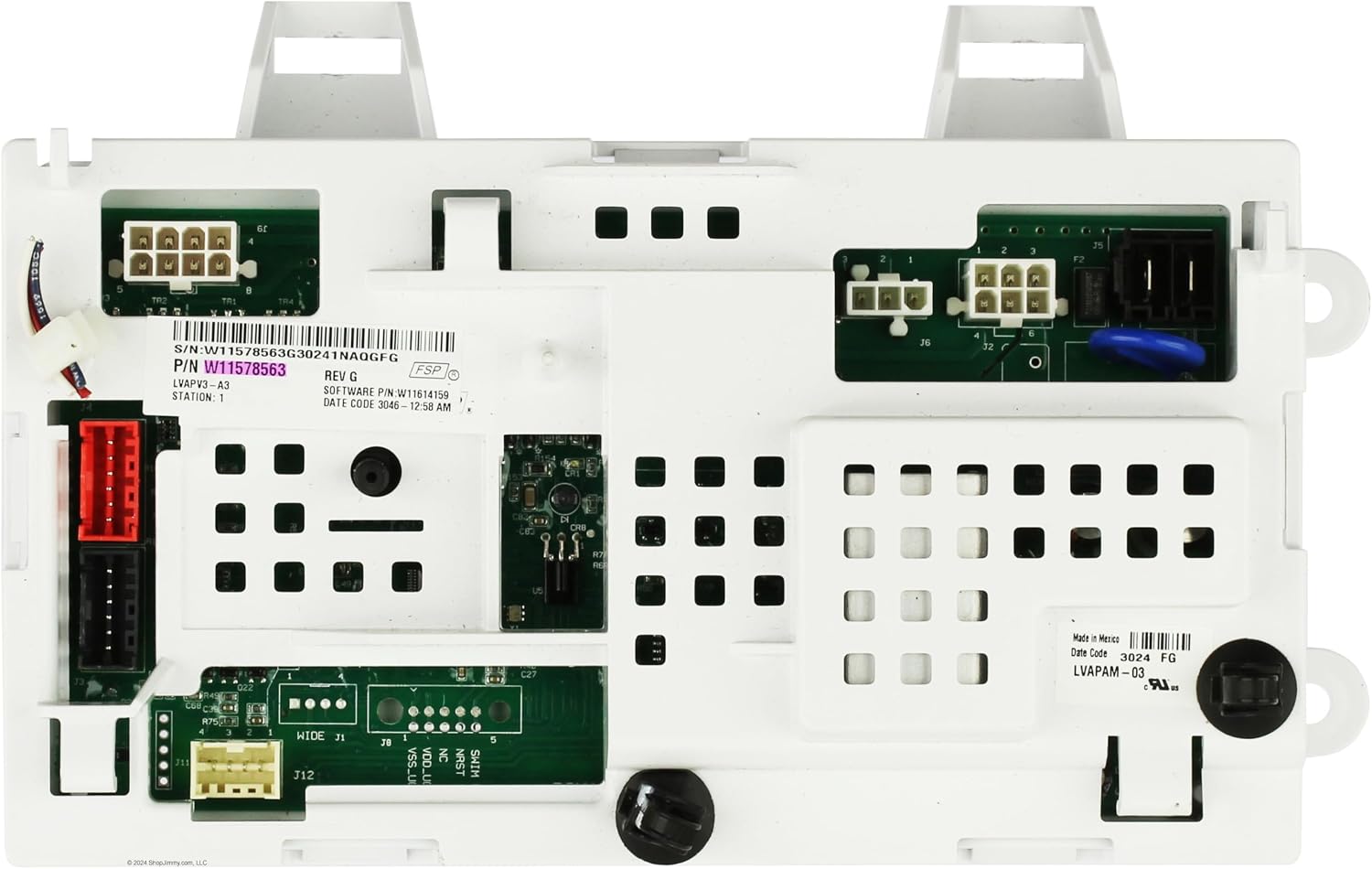 Amazon.com: ShopJimmy Whirlpool Amana Washer W11578563 Control Board ...