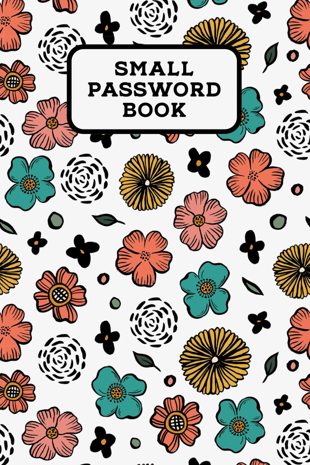 Amazon.com: Small Password Book: Pocket Internet Password Organizer for ...